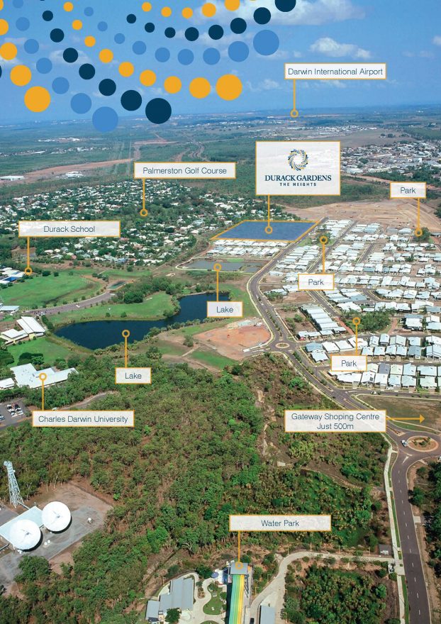 Durack Gardens Surrounds Map - Greenfields Living