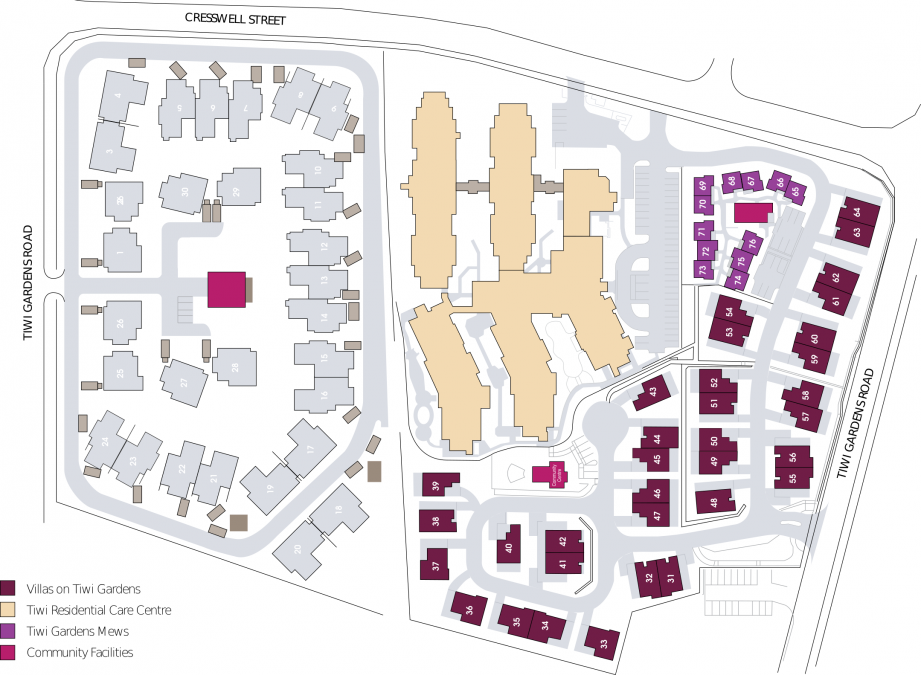 map - Greenfields Living